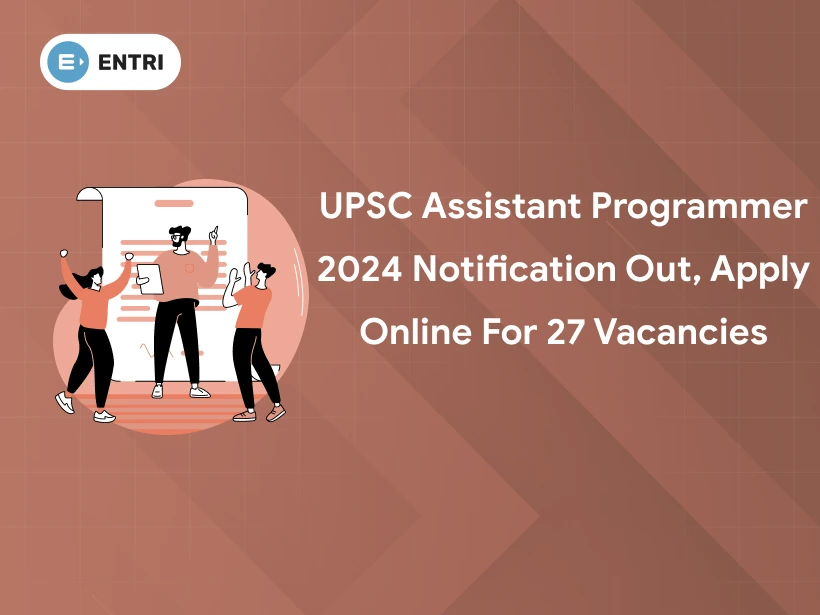 UPSC Assistant Programmer Recruitment 2024, Apply Online Now