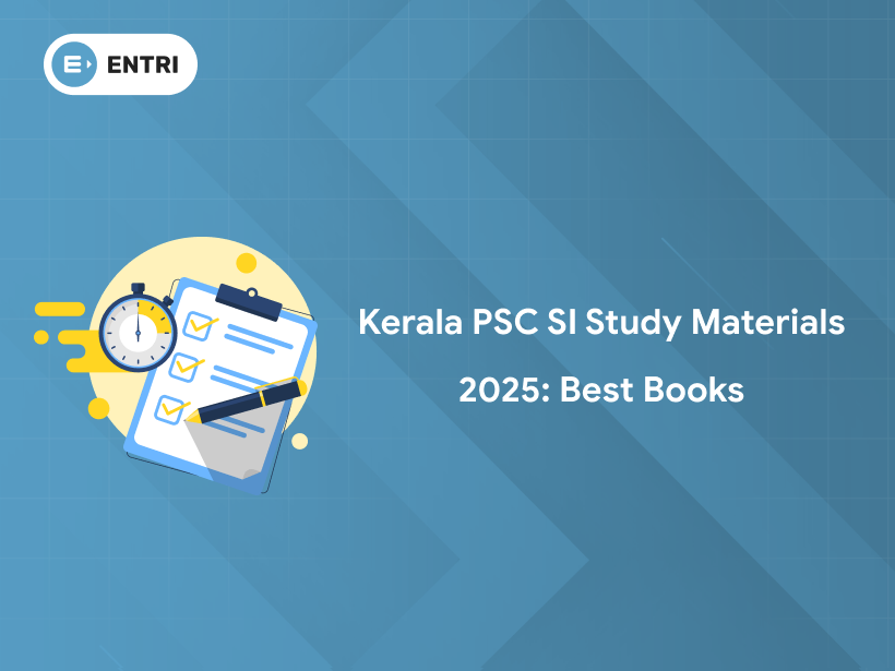 Best Books for Kerala PSC SI 2025 Exam Preparation