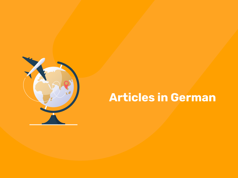 Articles in German: Detailed Explanation