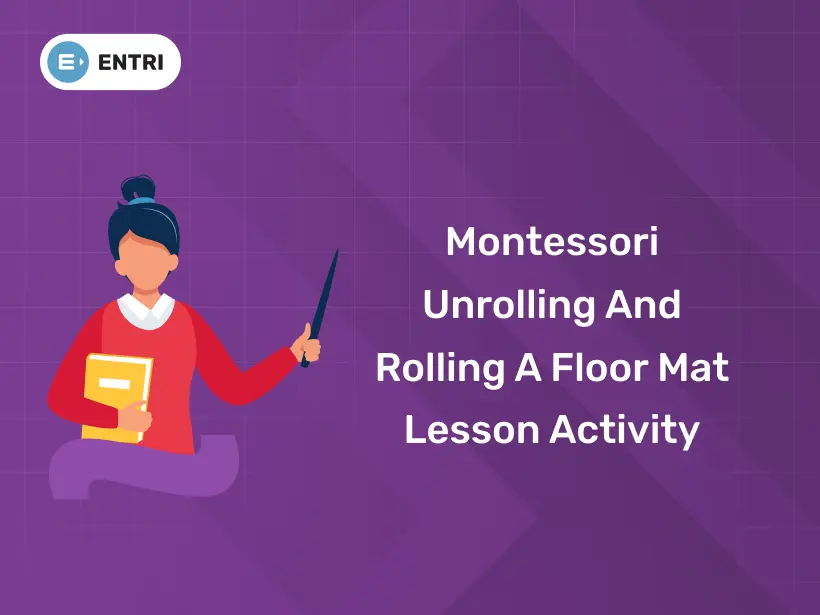 Montessori Rolling and Unrolling a Floor Mat Lesson Activity - Entri Blog