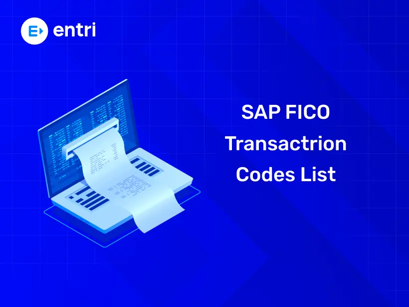 SAP FICO Transactrion Codes List - Entri Blog