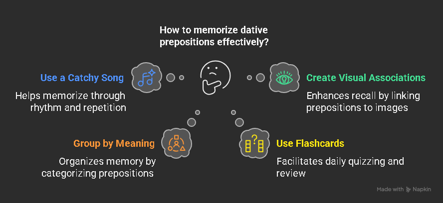 German Dative Prepositions : When and How to Use Them - Entri Blog