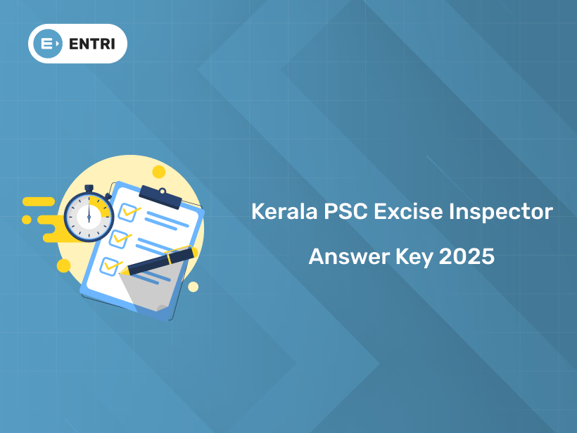 Kerala PSC Excise Inspector Mains Answer Key 2025: Free PDF