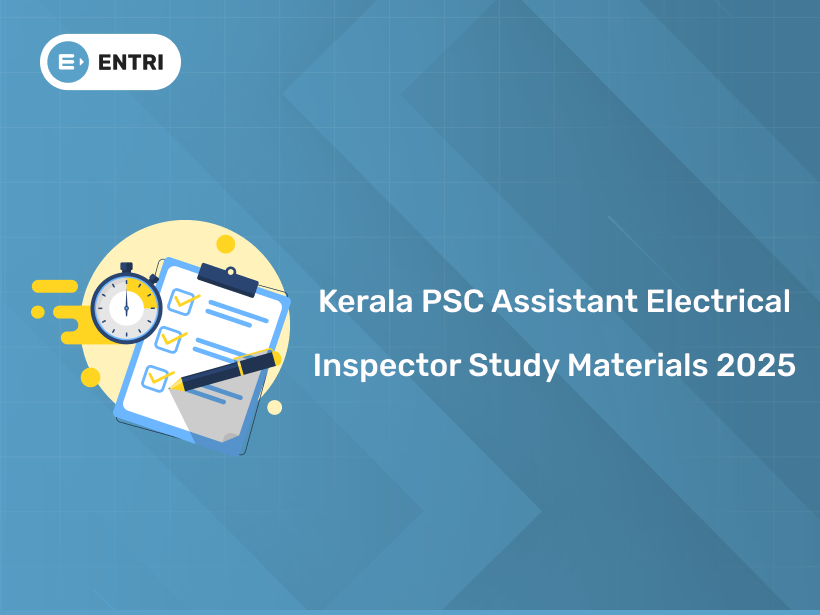 Kerala PSC Assistant Electrical Inspector Study Materials 2025