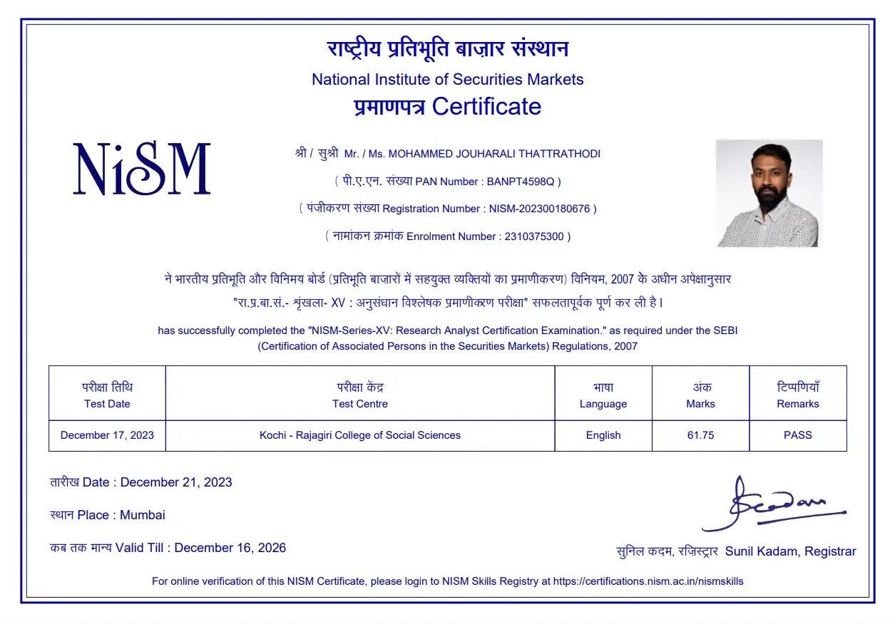 Mohammed Jouharali T T - Entri Blog