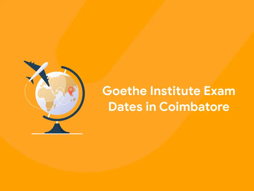 Coimbatore Goethe Exam Dates 2026