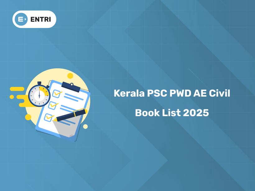 Kerala PSC PWD AE Civil Book List 2025 – Subject-Wise Materials