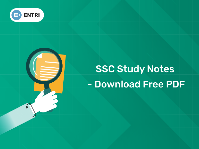 SSC Exam Notes PDF | Free Download Notes for SSC 2025