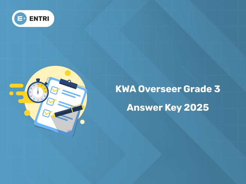 KWA Overseer Grade 3 (033/2024) Answer Key 2025 PDF