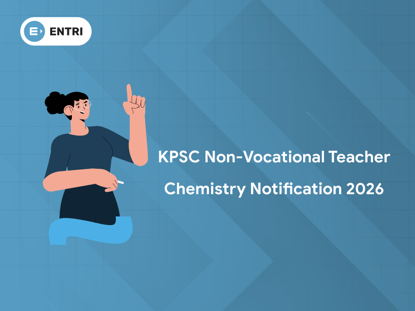 Kerala PSC Non-Vocational Teacher Chemistry Notification 2026