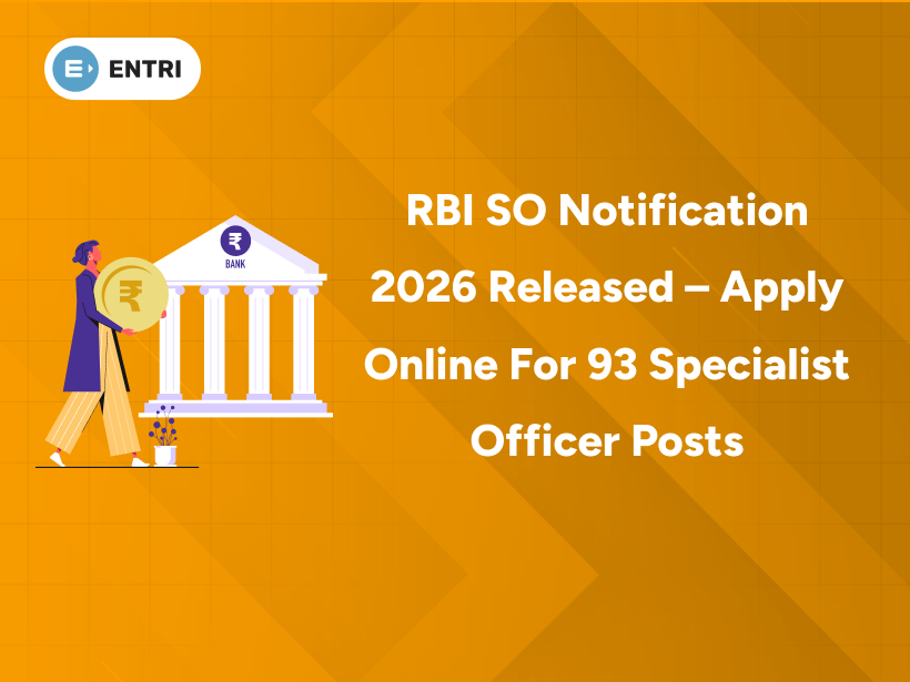 RBI SO Notification 2026 Released – Apply Online for 93 Specialist ...