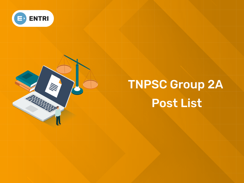 TNPSC Group 2A Post List 2025 - Entri Blog