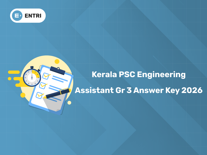 Kerala PSC Engineering Assistant Grade 3 Answer Key 2026 PDF