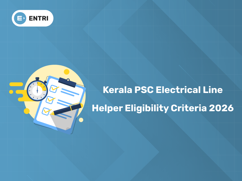 Kerala PSC Electrical Line Helper Eligibility Criteria 2026 - Age