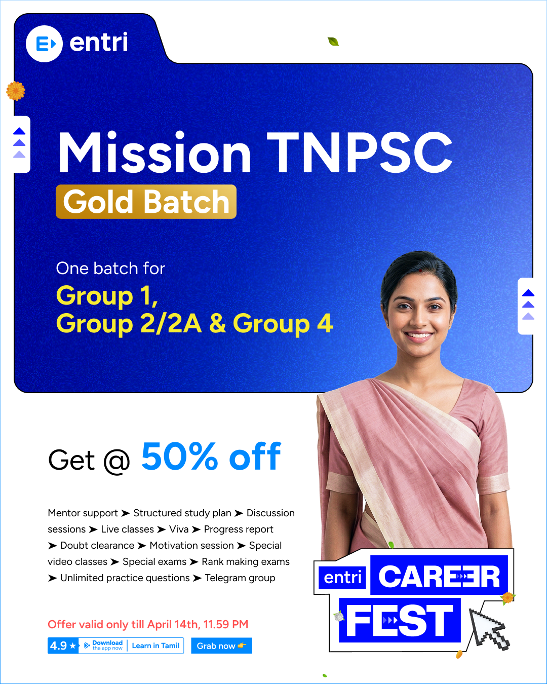 TNPSC Group 4 Posts List 2025 - Eligibility, Exam Pattern - Entri Blog