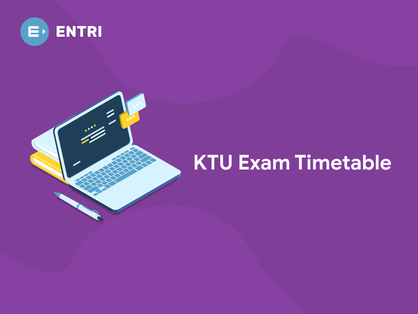 KTU Exam Timetable 2026